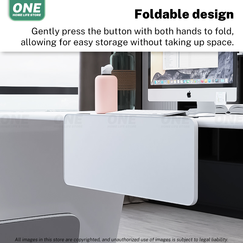 Desktop extension board no need drill extension computer desk extension ...