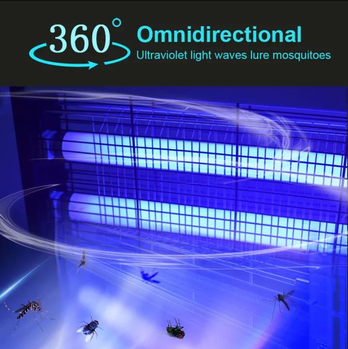 [SG Stock]UV Mosquito Killer Electric Shock Photocatalytic mosquito Repellent Trap Insect Killer ...