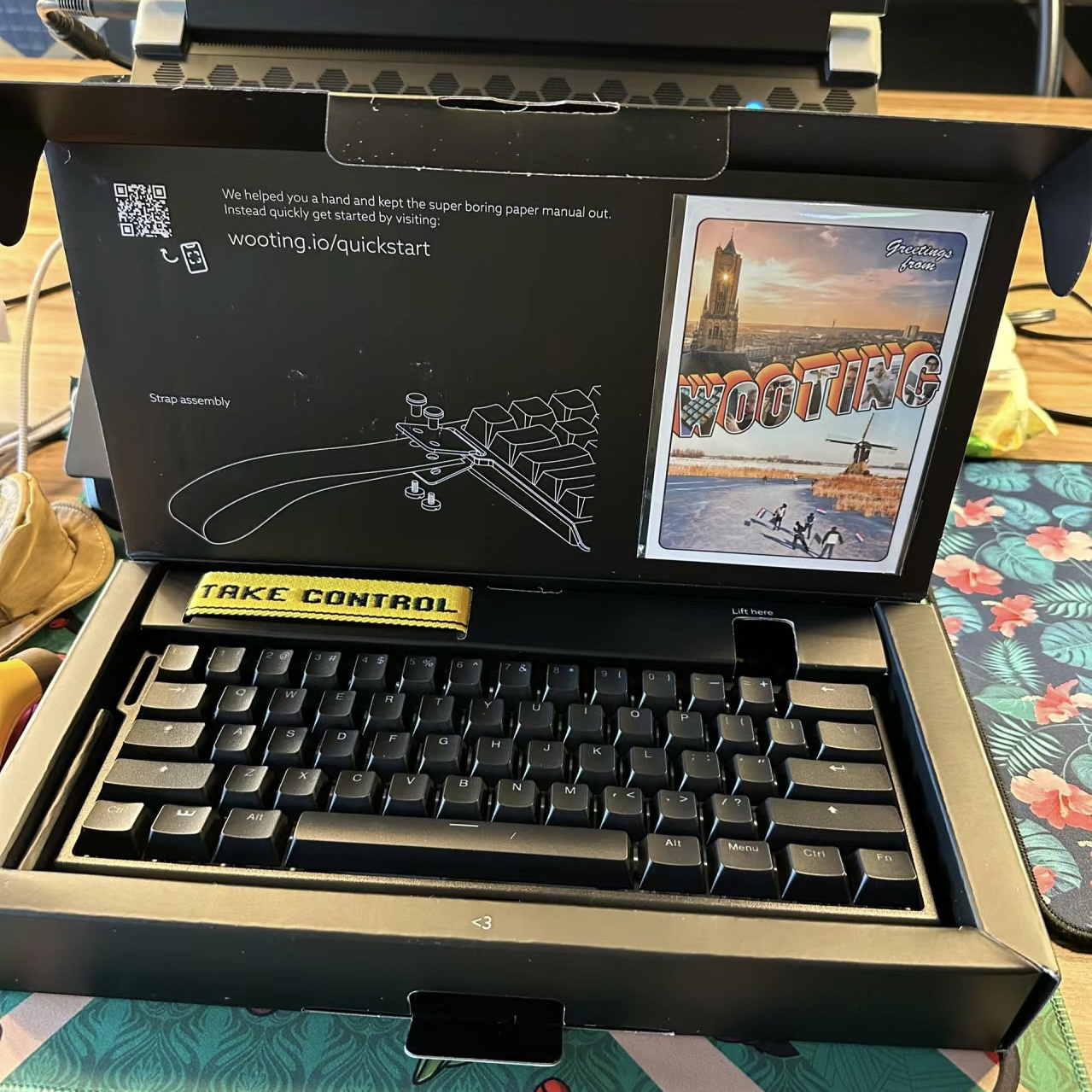 【Available in stock】WOOTING 60HE+60% Game Quick Trigger Keyboard Wired ...