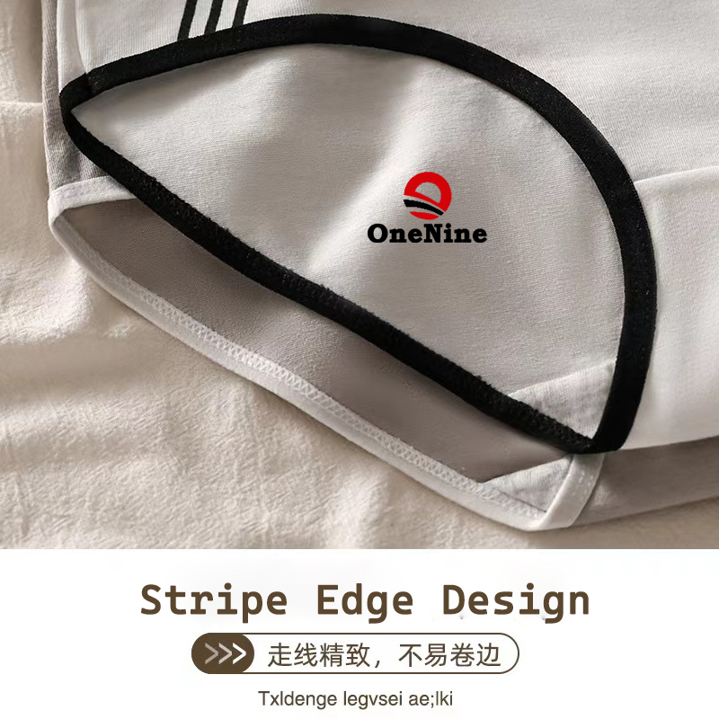 3 Pcs Cotton Ladies Midwaist Panty From Stripe Japan Panty For Women