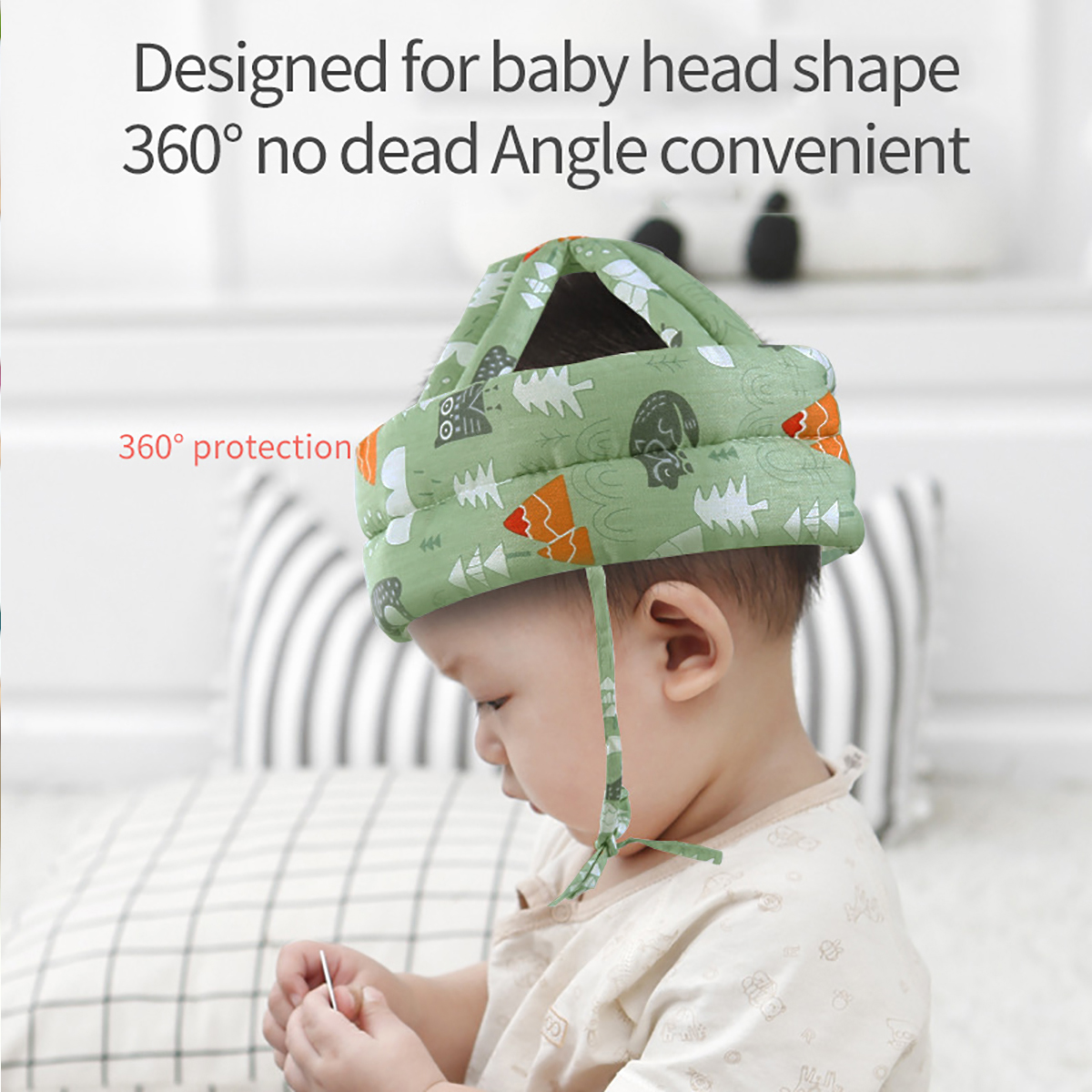 Baby Safety Head Protection Hat for Learning to Walk, Breathable and ...