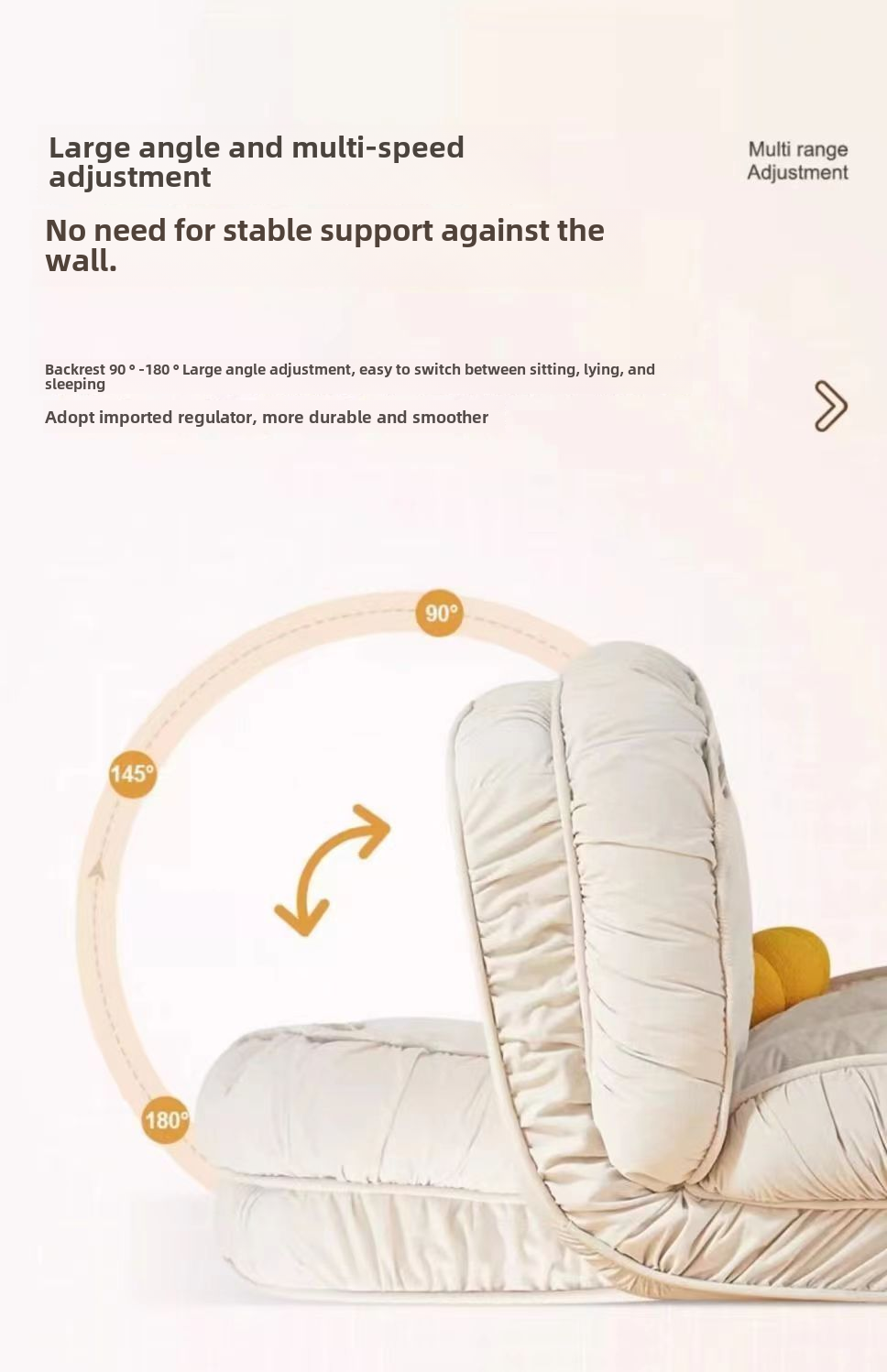 Jike Lazy Sofa Can Lie Down And Sleep Single Tatami Five-Level ...