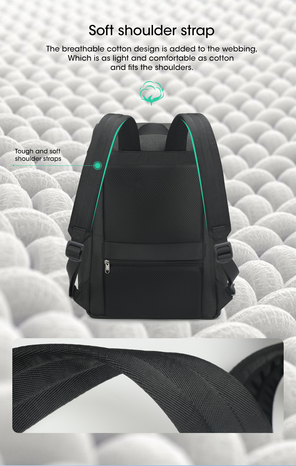 Tigernu 9023 Casual Waterproof Travel Backpack Fashion School Bag 15.6 ...