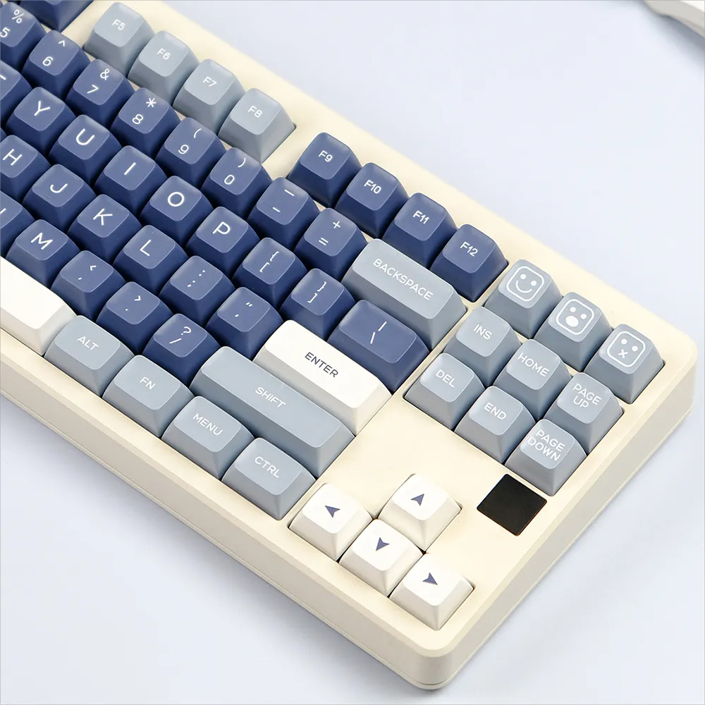 White Marble Keycap Similar SA Profile PBT Double Shot Mechanical ...