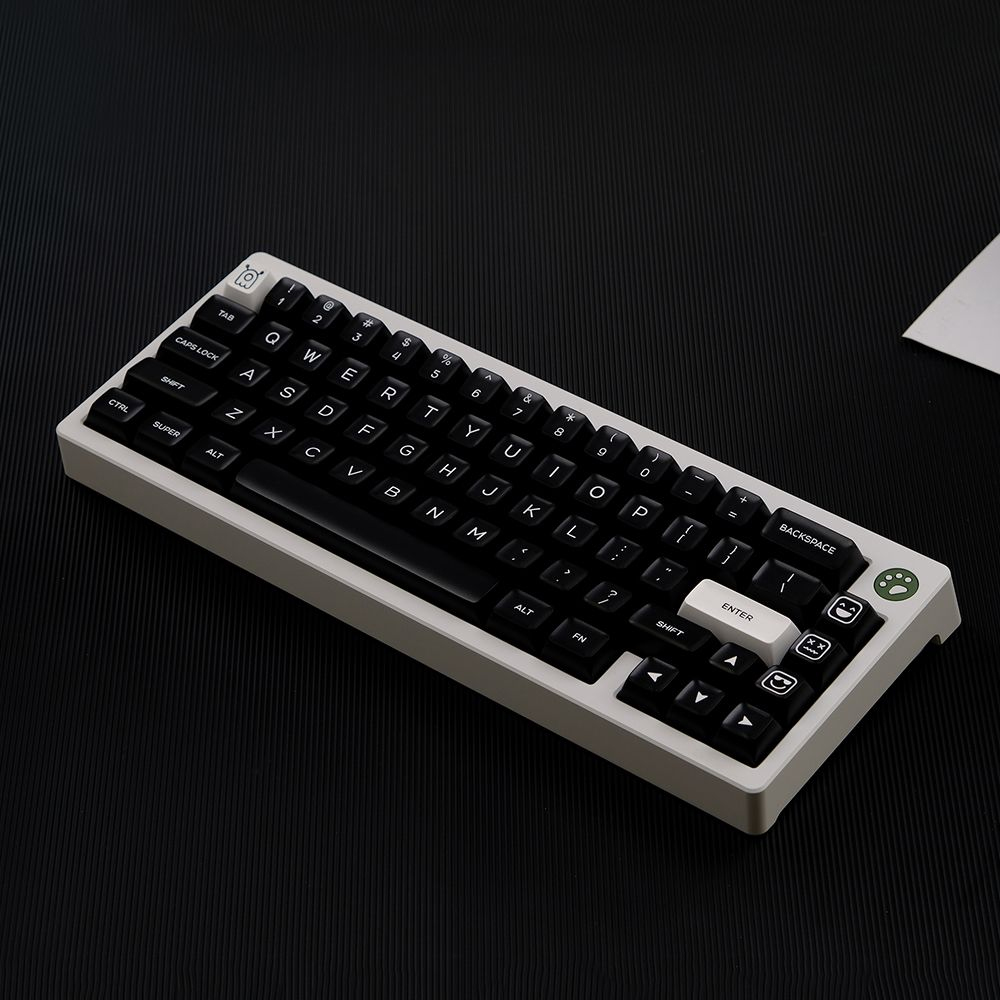 White Marble Keycap Similar SA Profile PBT Double Shot Mechanical ...