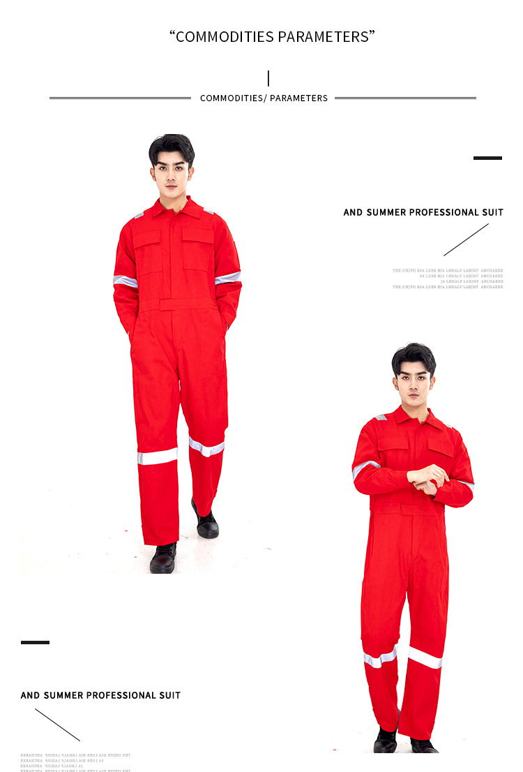 Work Coveralls Uniform Unisex Working Coveralls Welding Suit Auto Car ...