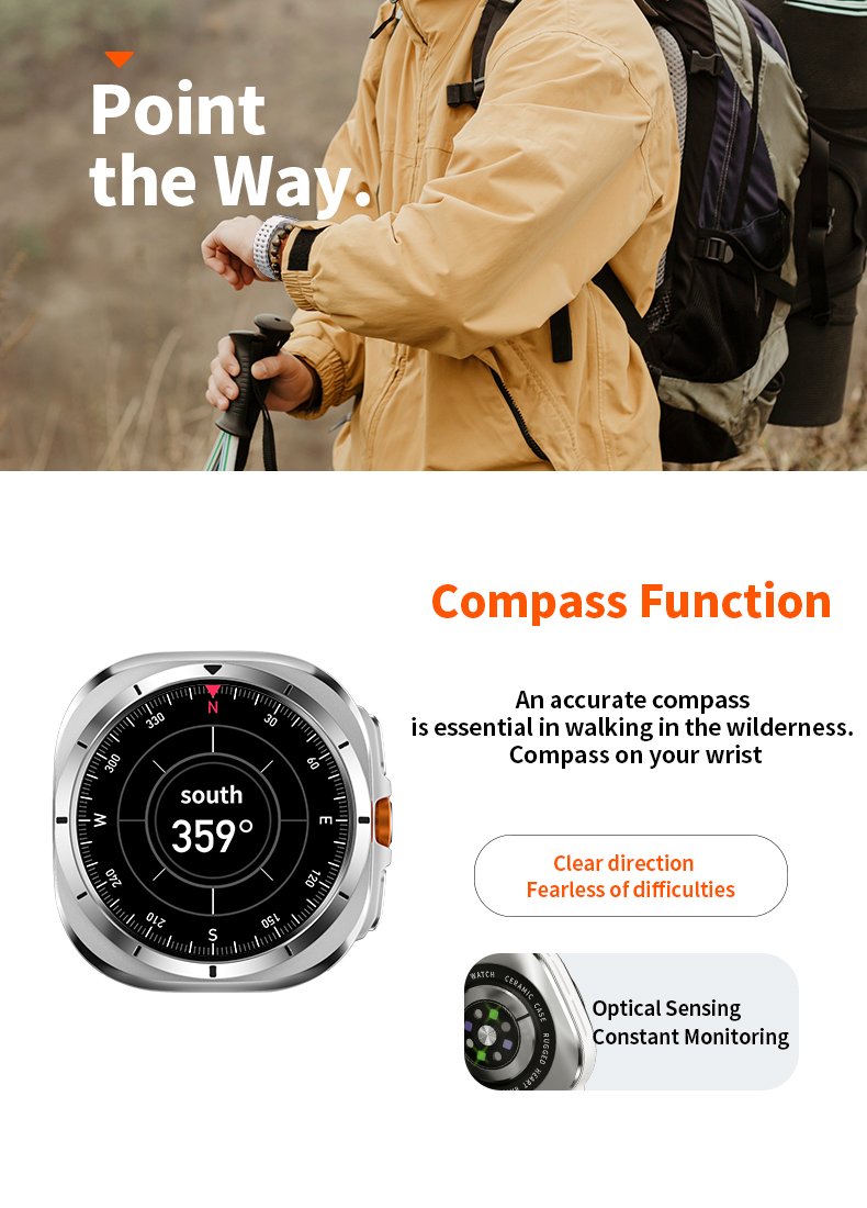Perfect 1:1 Watch 7 Ultra 47mm NFC Smart Watch Men HD Bluetooth Call ...