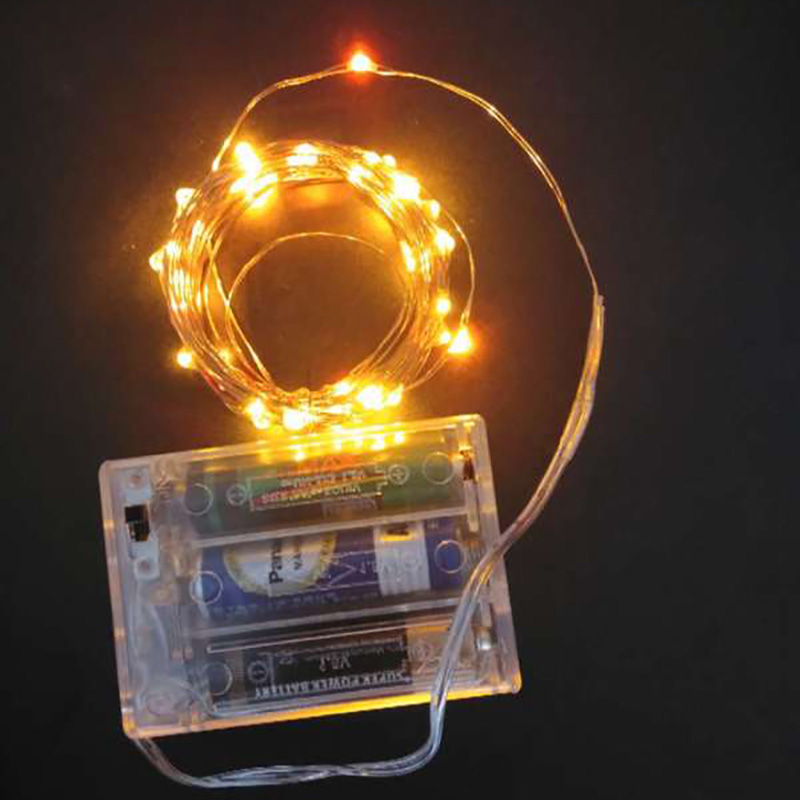 Licer LED String Lights 5M/10M 3AA Battery Supply Waterproof Colorful ...