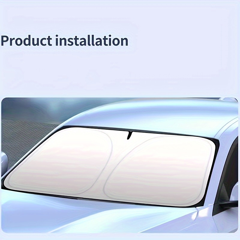 Car Interior Sunshade UV Protection Front Window Windshield Cover ...