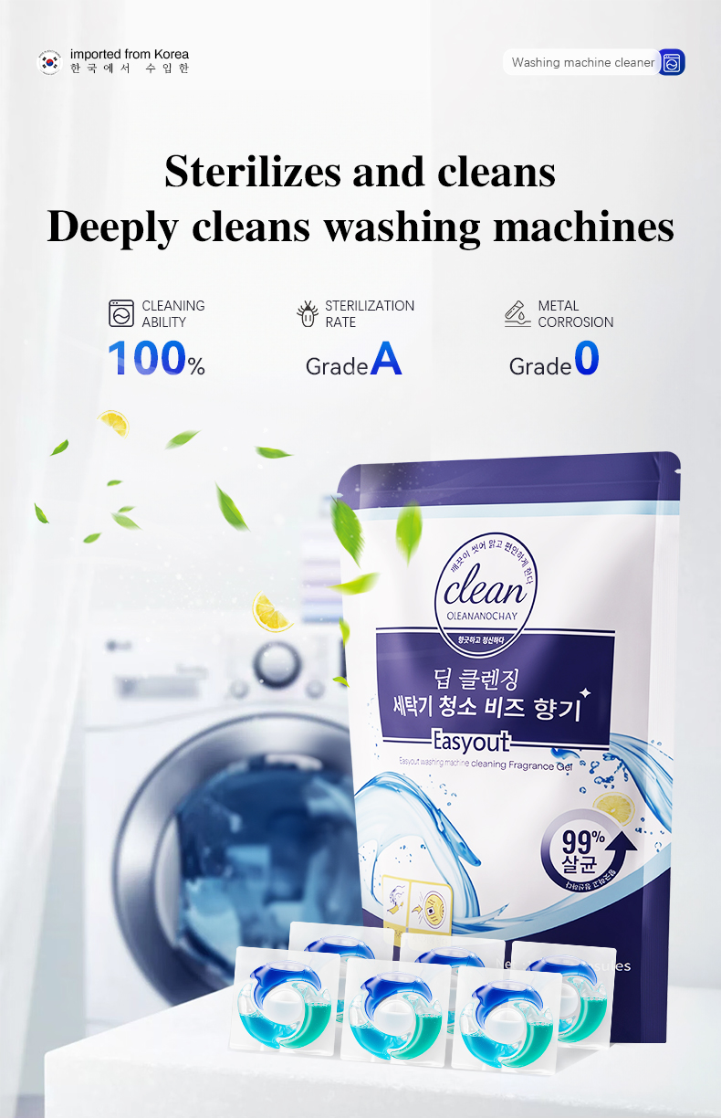 【Hot in South Korea】 Washing Machine Cleaner Washer Cleaning Supplies*6 ...