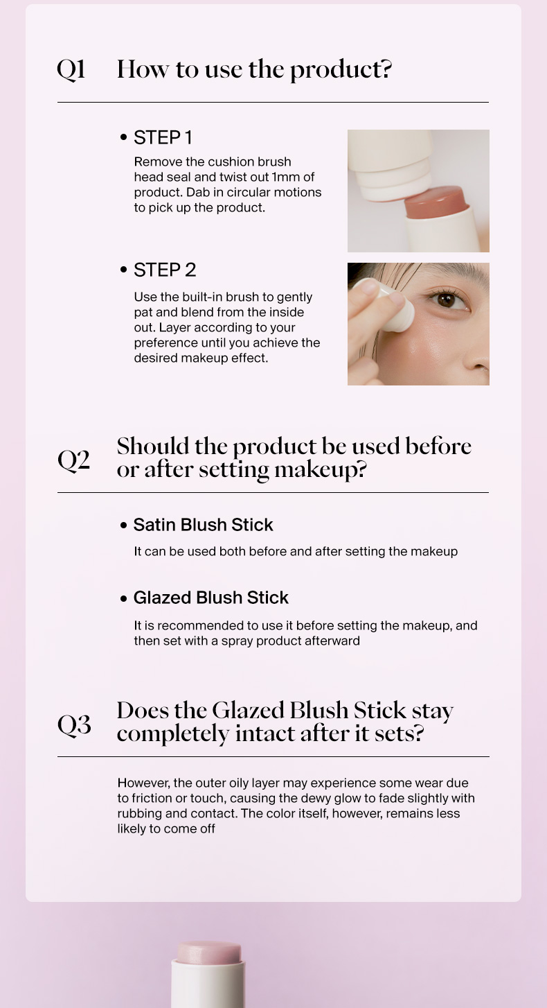 JOOCYEE GLAZED MULTI-PURPOSE STICK Long-lasting Natural for Lips and ...