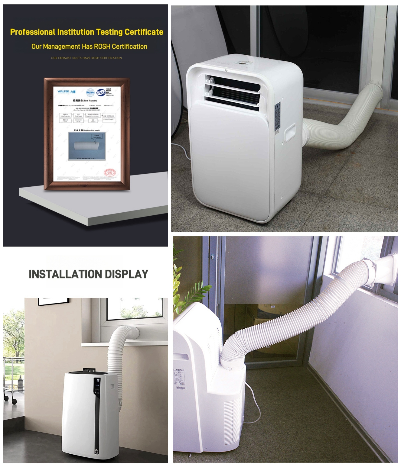 【SG READY STOCK】Flexible Air Conditioner Exhaust Pipe Ventilation Duct ...