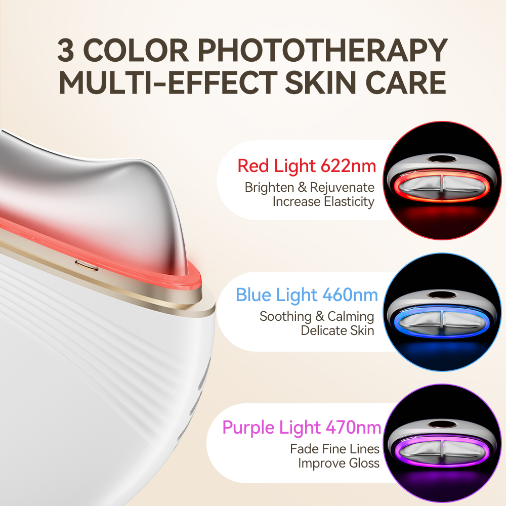 ANLAN Gua Sha Device Electric Massager Heat/Cold Vibration Neck Face ...