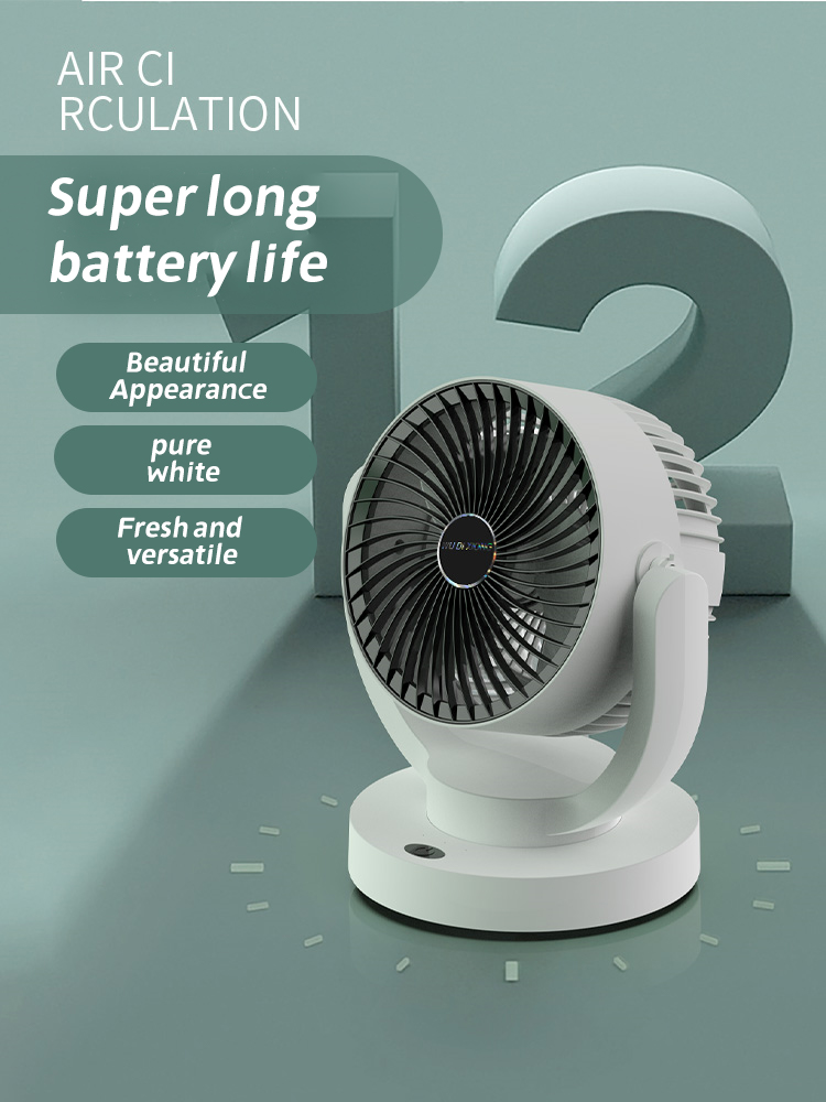 SG Stock Table Fan Desktop Air Circulation Fan Standing USB Kitchen Fan ...