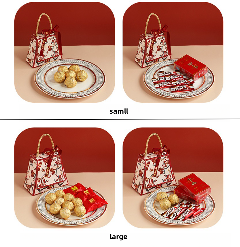 Gift Box Wedding Candy Box Door Gift Box European Style Wedding Candy ...