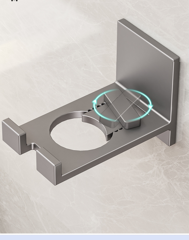 [FUN] Shower Gel Storage Perforation-Free Bathroom Hanger Hand ...