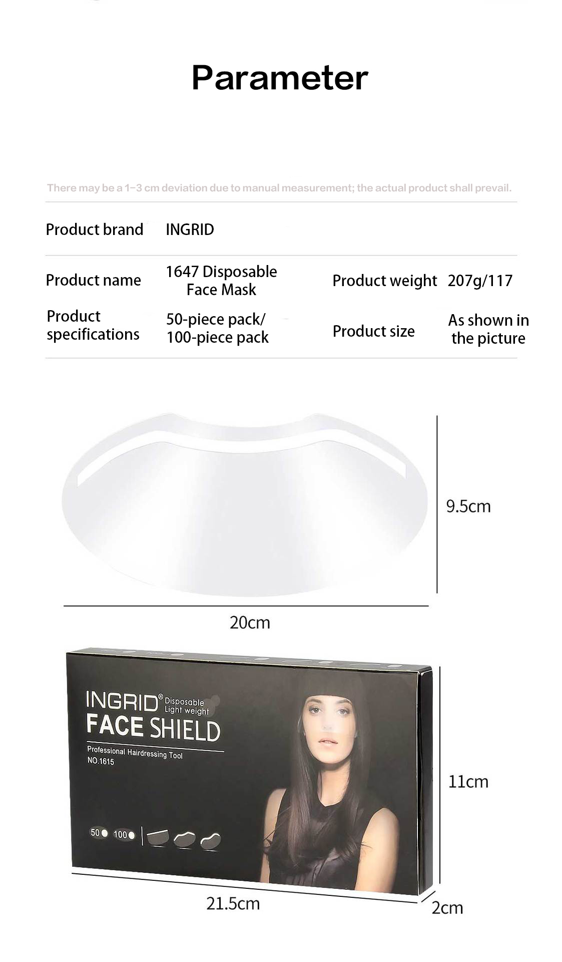 Microblading Shower Visor, Upgrade Eyebrow Shower Shields Protector ...
