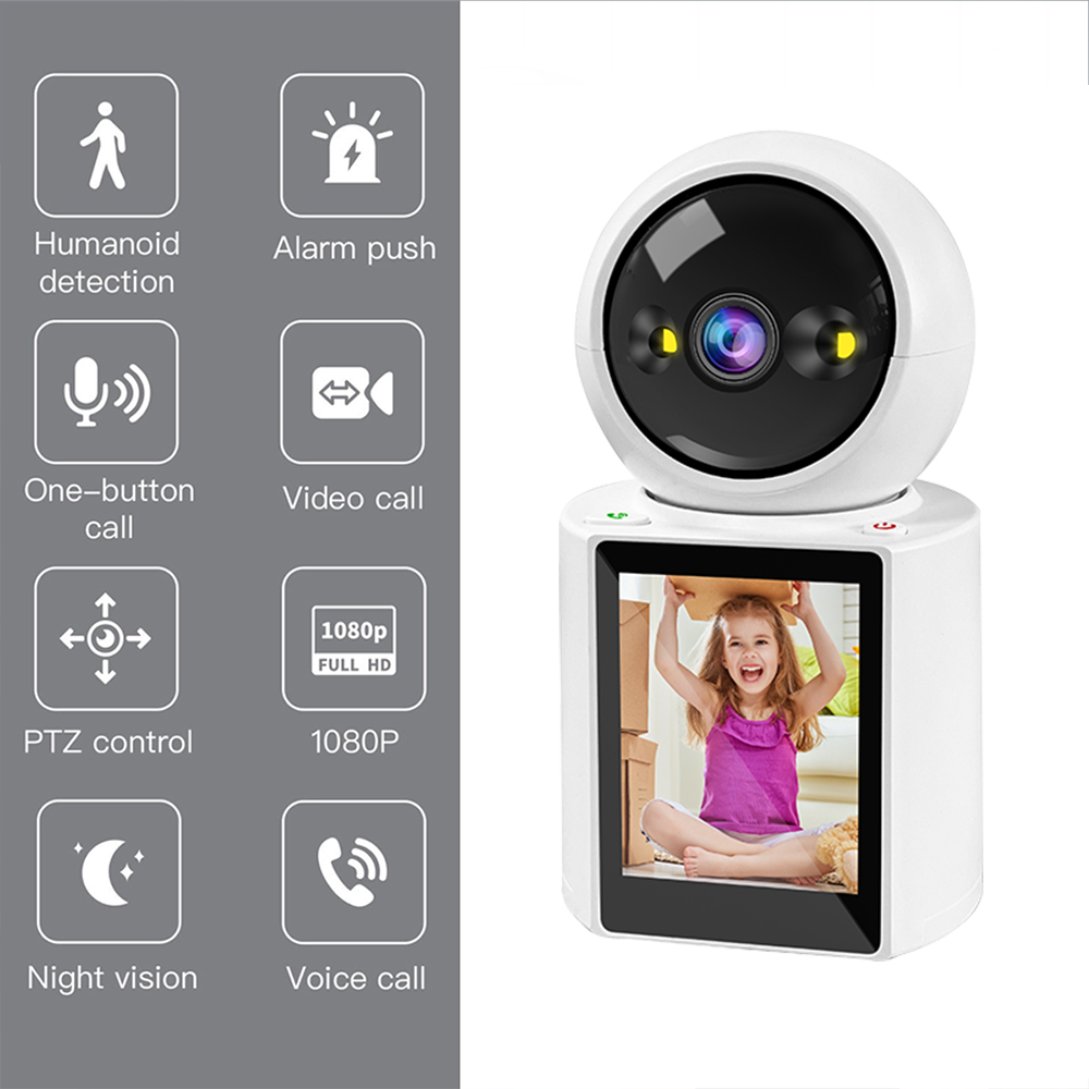 (SG shipment)LLSEE HD 1080P Home Video Call Mini Security Camera CCTV ...