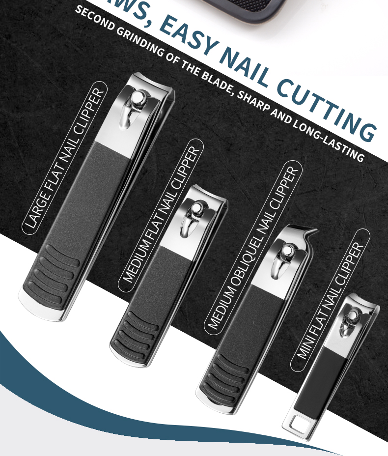 9/13/24pcs Nail Clipper Manicure Set High Quality Stainless Nail Cutter ...