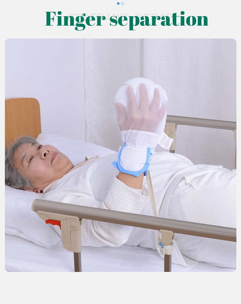 🚚Elderly Restraint Gloves Medical Table Tennis Restraint Straps for ...