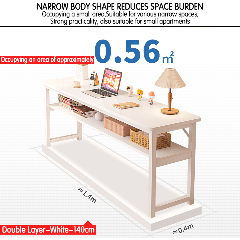 Wooden Study Table Long Table Computer Table Writing Desk Rectangular ...