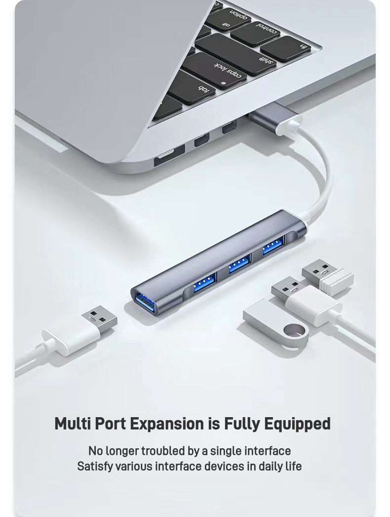 【SG READY STOCK】Mini Portable 4-in-1 Docking Station USB 3.0/Type-C ...