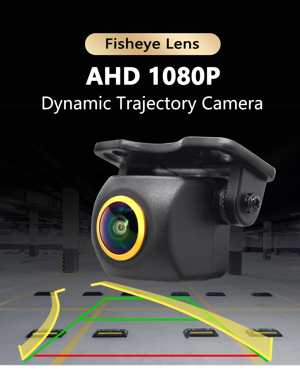 Smartour AHD 1080P Intelligent Dynamic Trajectory Tracks Car Rear View ...