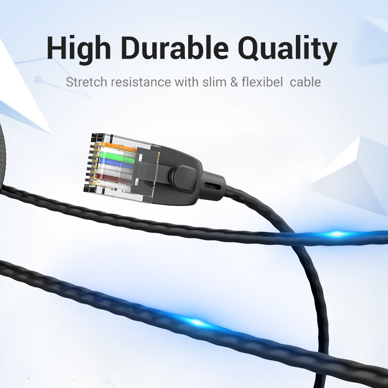 Vention Cat6A Ethernet Cable Ultra Slim Patch Cord Network Cable High ...