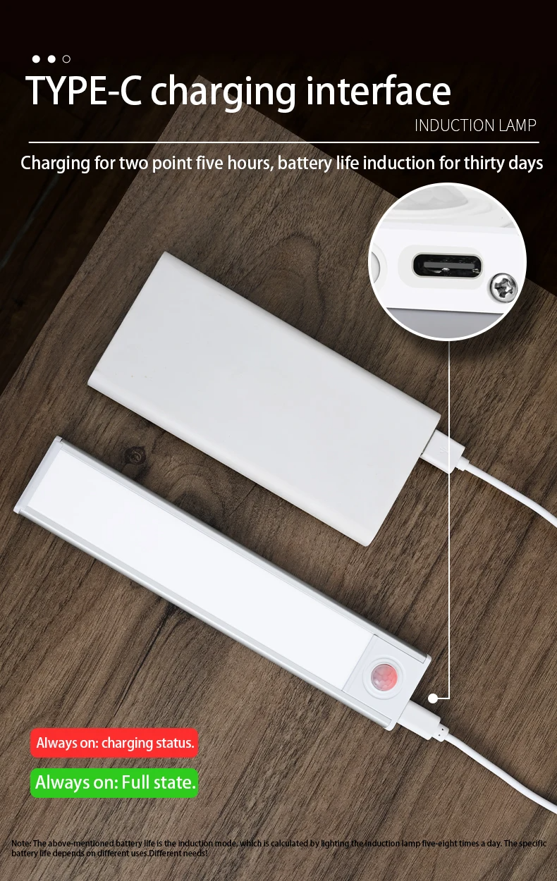 📦SG stock📦Ultra thin sensor light motion sensor led light vanity mirror ...
