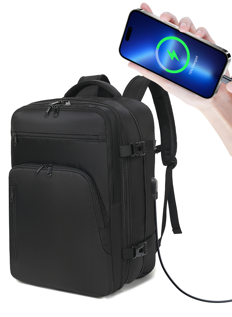 Ready Stock 40L travel bagpack expandable waterproof cabin backpack ...