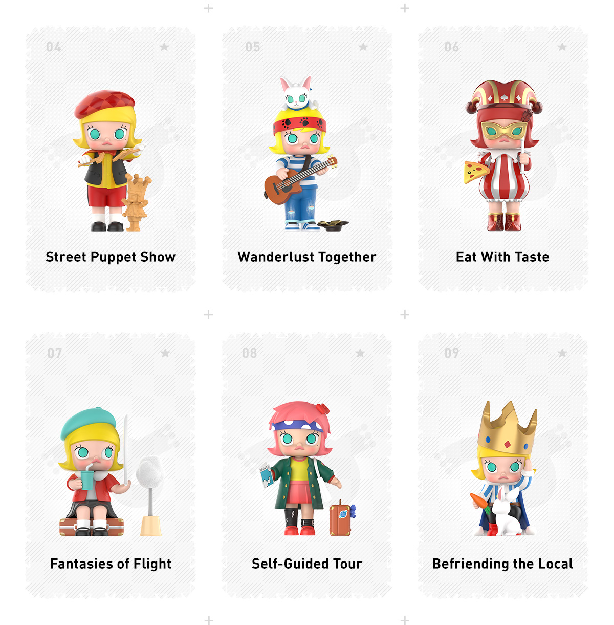 POP MART Molly Imaginary Wandering Series | Shopee Singapore