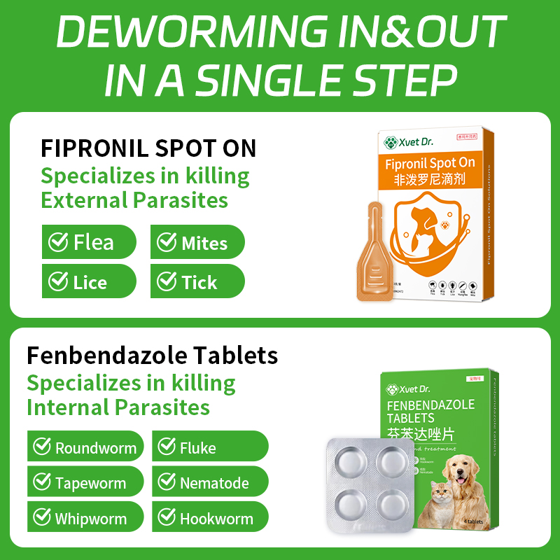 Xvet Dr. Anti Tick and Flea Medicine for Dogs and Cats Anti Flea ...