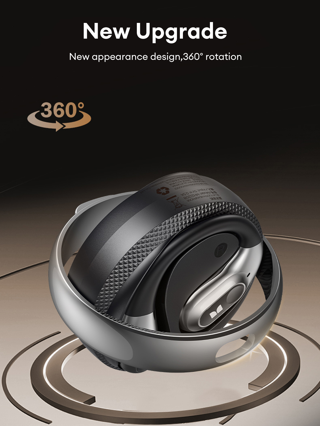 Monster AC330 Bluetooth Earphone HIFI Sound Quality Smart Touch Noise ...