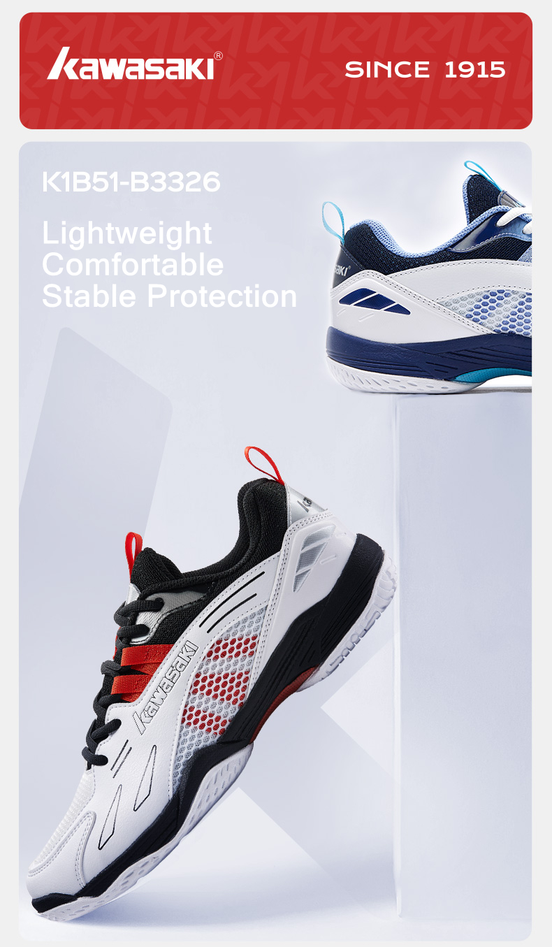 Kawasaki Badminton Shoes Honor Series K1B30-B3326 Women's and Men's ...