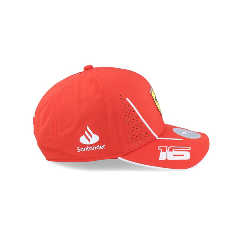 Ferrari F1 2024 Carlos Sainz Charles Leclerc Red Adjustable Racing Hat ...