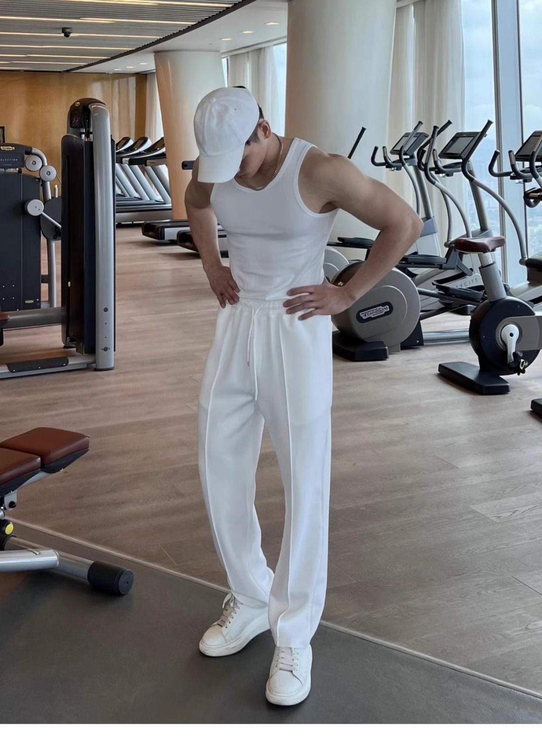 【MAOINGMEN】2pcs Muscle Sando For Men American Style Muscle Fitness ...