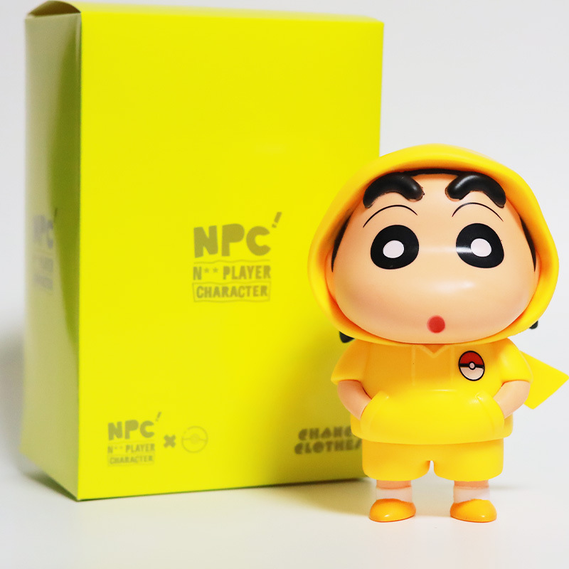 13cm Yoshito Usui Anime Crayon Shin-chan Figure Nohara Shinnosuke ...