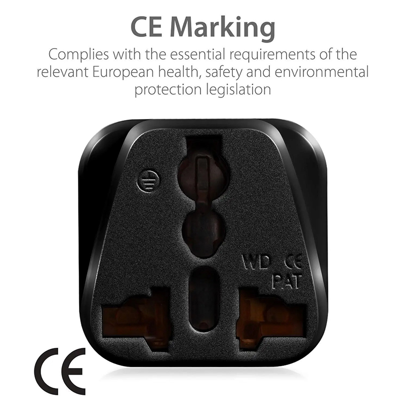 All Types Universal Adapter Portable Travel 3 Pin Plug Socket Converter ...
