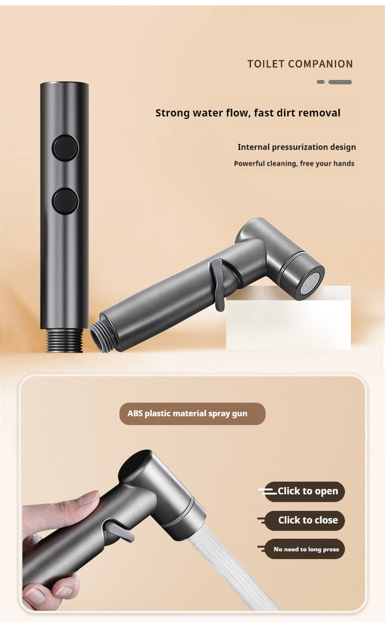 Toilet flush spray gun faucet Woman washer nozzle | Shopee Singapore
