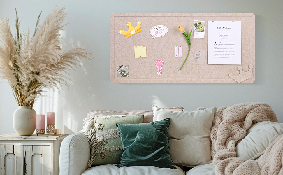 【SG READY STOCK】9mm Thickened Felt Photo Wall Sticker Background Board ...