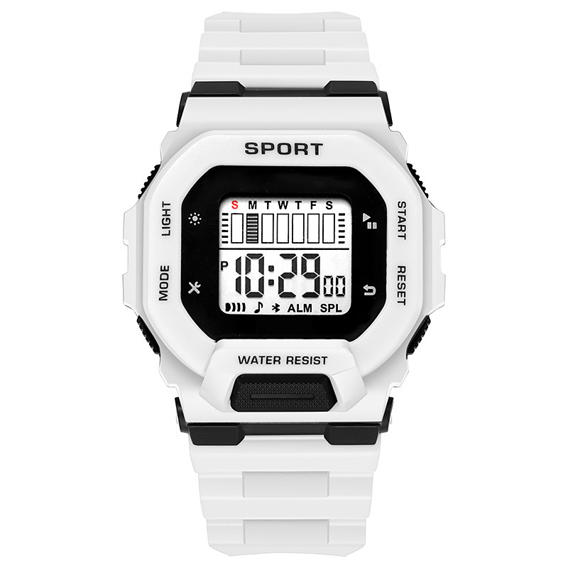 Unisex Square Digital Watch Oversized Dis play Multifunction Sport ...