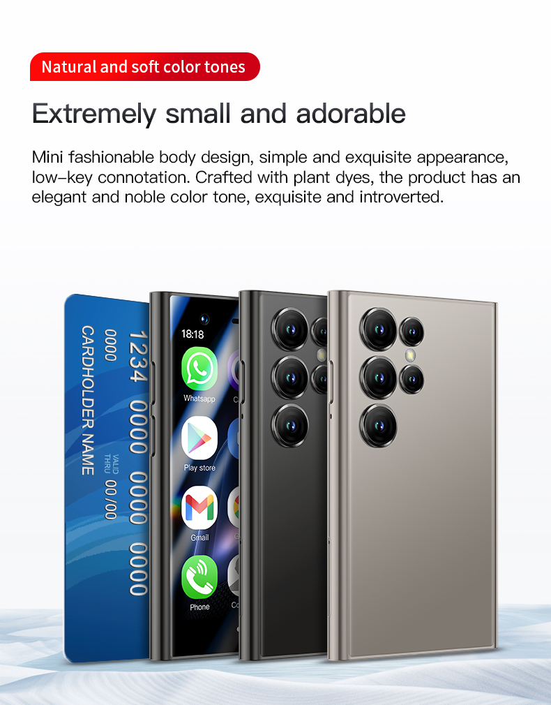 S24ProMax 4G smartphone dual-SIM 3.0-inch mobile phone Android 8.1 HD ...