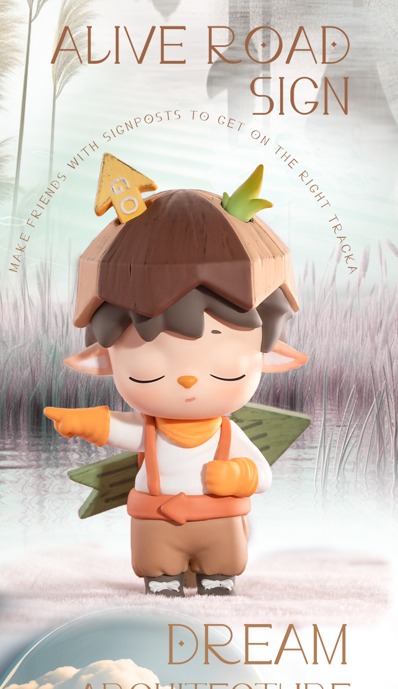 Heyone MIMI STRANGE FRIEND Mystery Box Blind Box Action Cute Figure ...