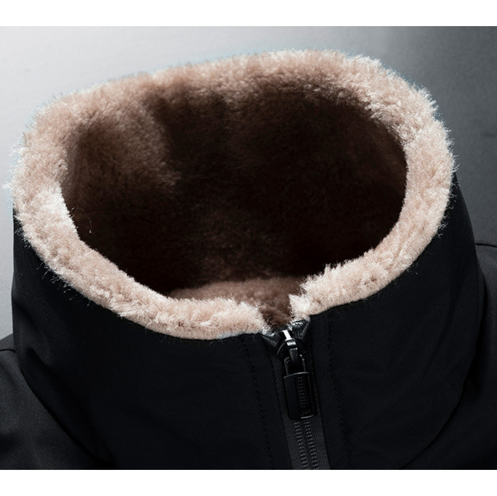 M-6XL Men Winter Jackets Fashion Fleece Thick Coat Warm Male Skiing ...