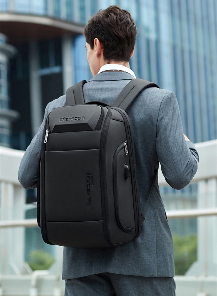 Kabohut Anti-Theft Waterproof Backpack For Men Daily Work Business ...