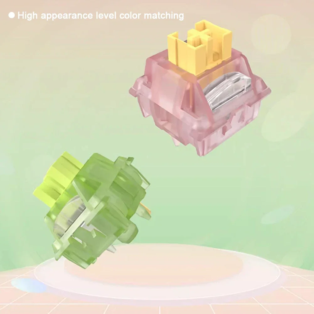 Outemu Silent Peach V3 Switch Lubed Silent Lemon V3 Switches Mechanical ...