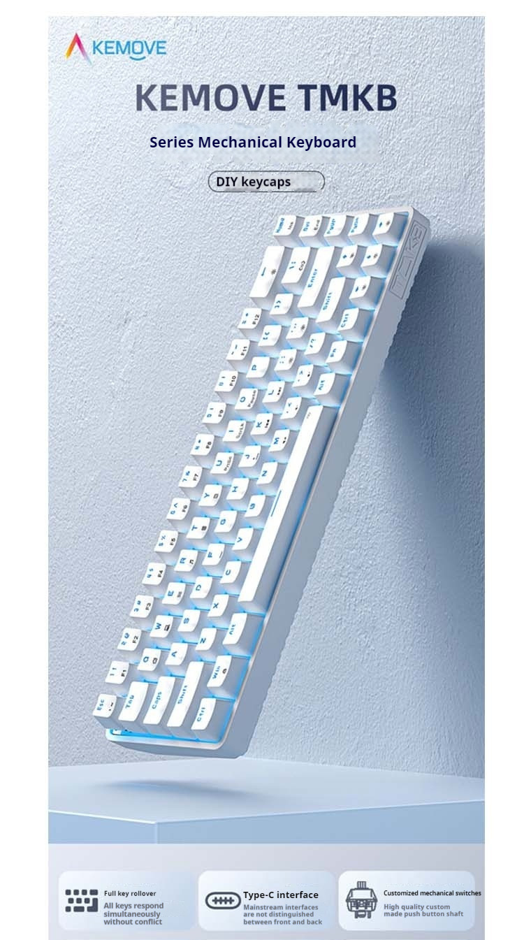 KEMOVE T68SE Wired backlit mechanical keyboard Gaming esports Laptop ...