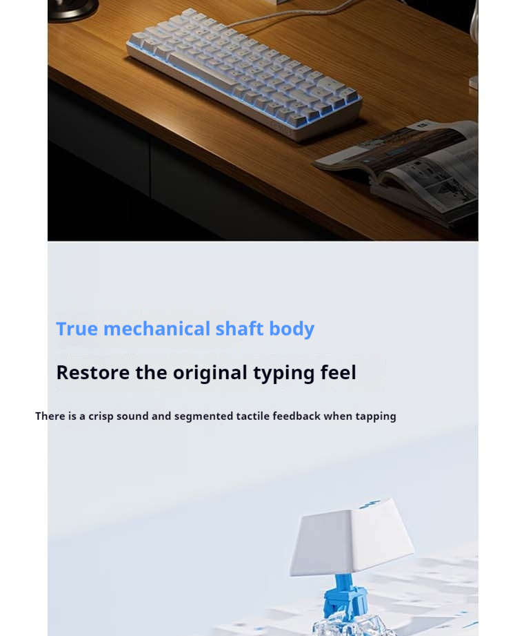 KEMOVE T68SE Wired backlit mechanical keyboard Gaming esports Laptop ...