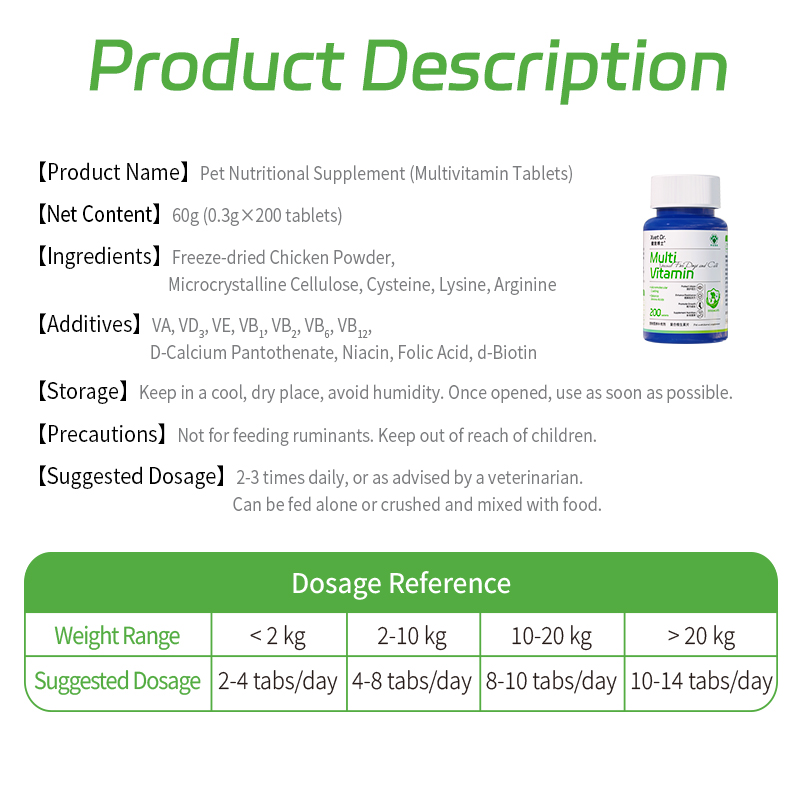 Xvet Dr Pet Shark Chondroitin Calcium Tablets for Cat and Dog ...