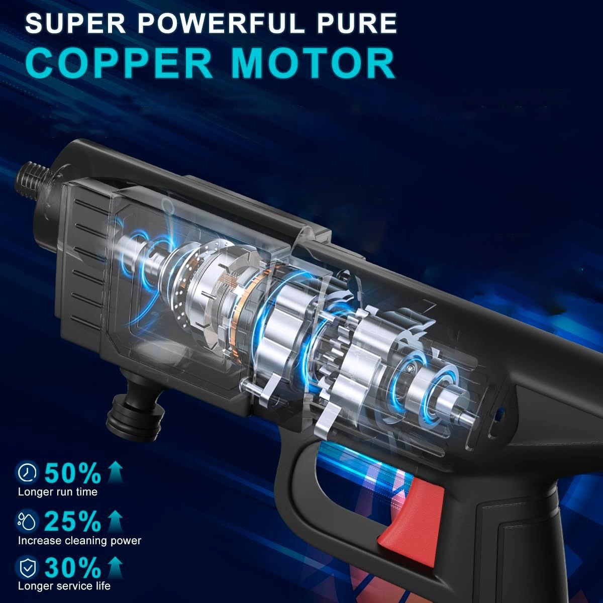Water jet High pressure washing machine spray gun portable high ...